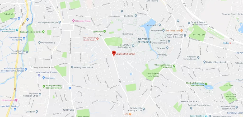 Our location - Leighton Park - Leighton Park