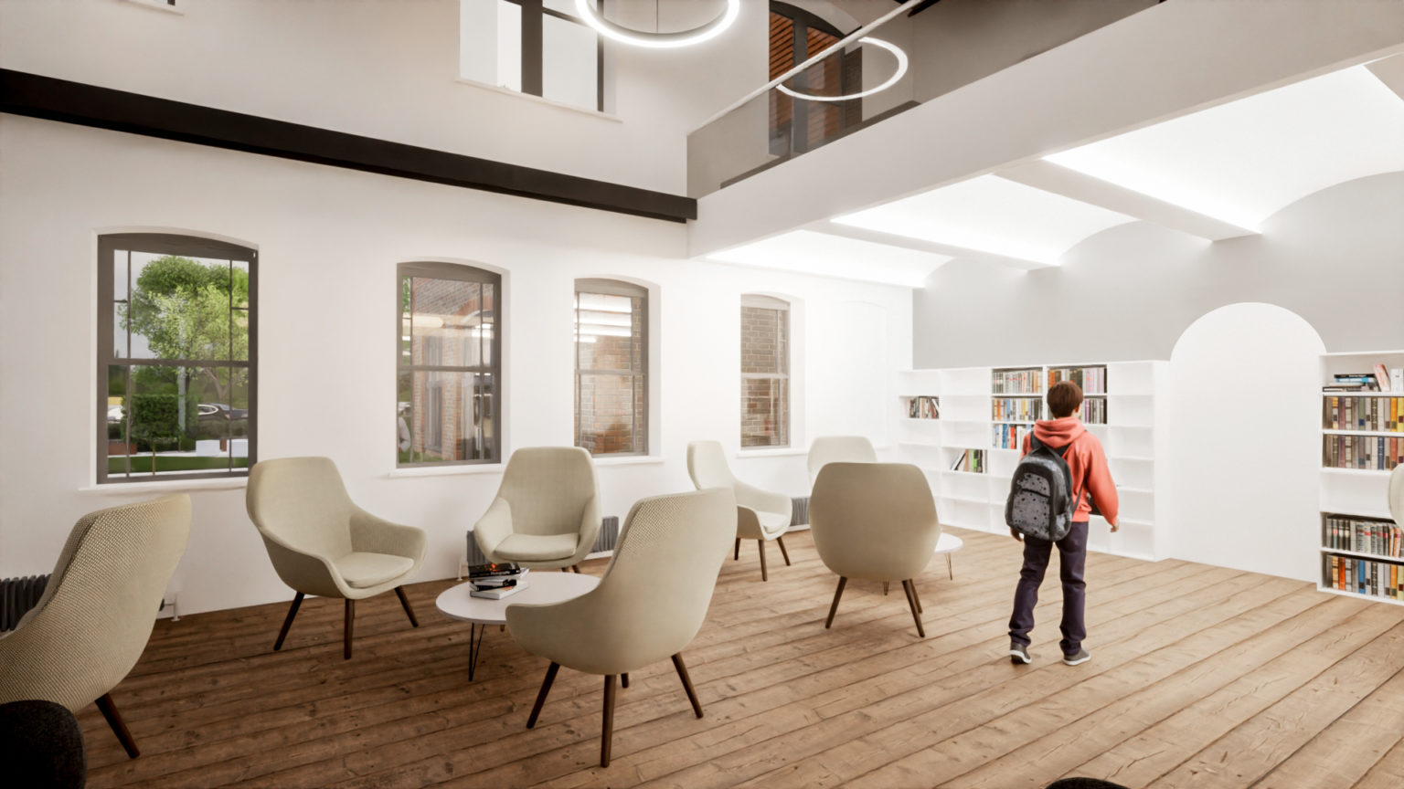 New Sixth Form Study Centre and School Library - Leighton Park ...