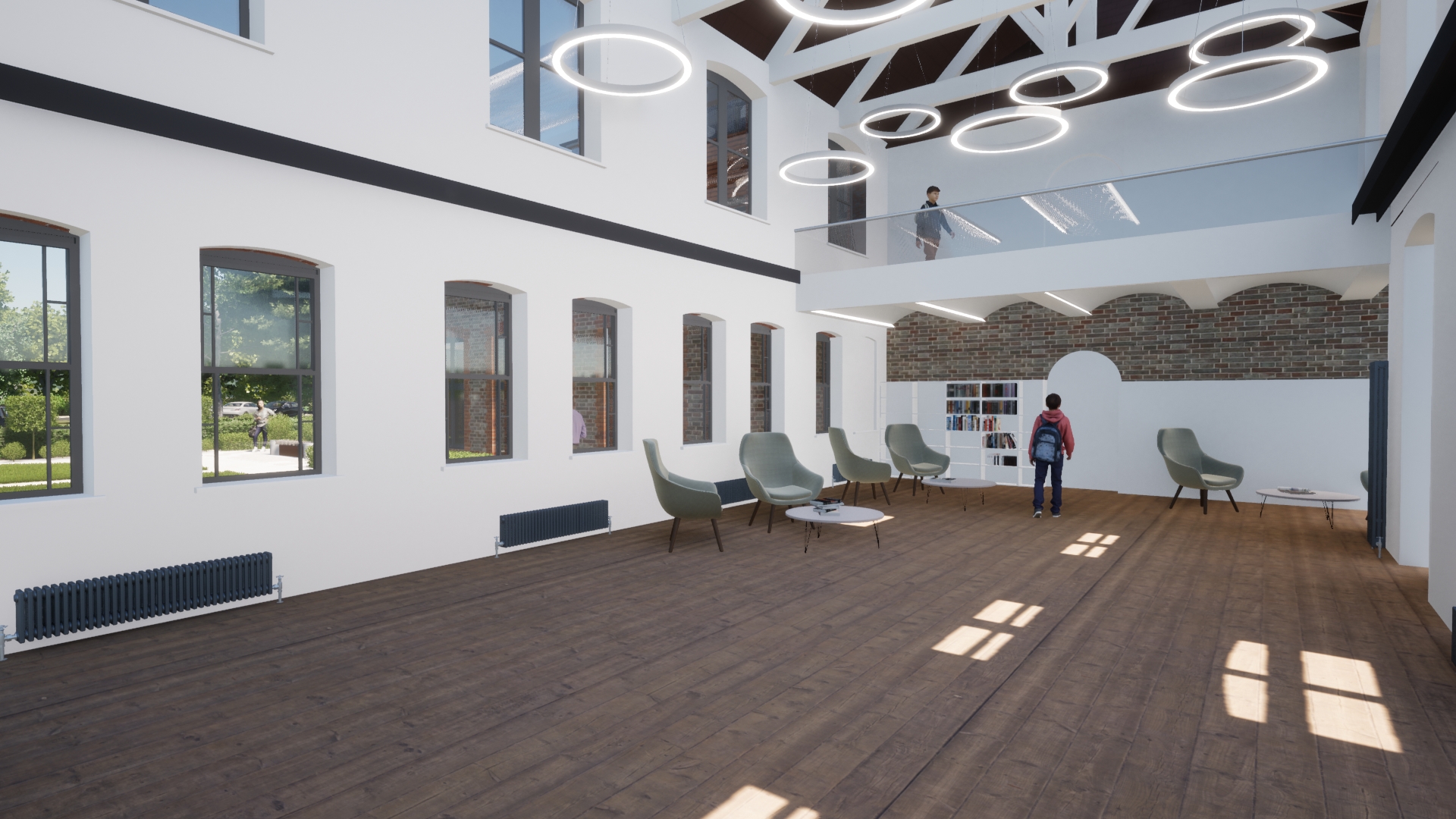 New Sixth Form Study Centre and School Library - Leighton Park ...